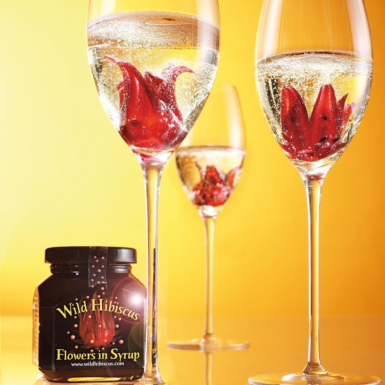 Wild Hibiscus Flowers In Syrup 2 piece Set Online
